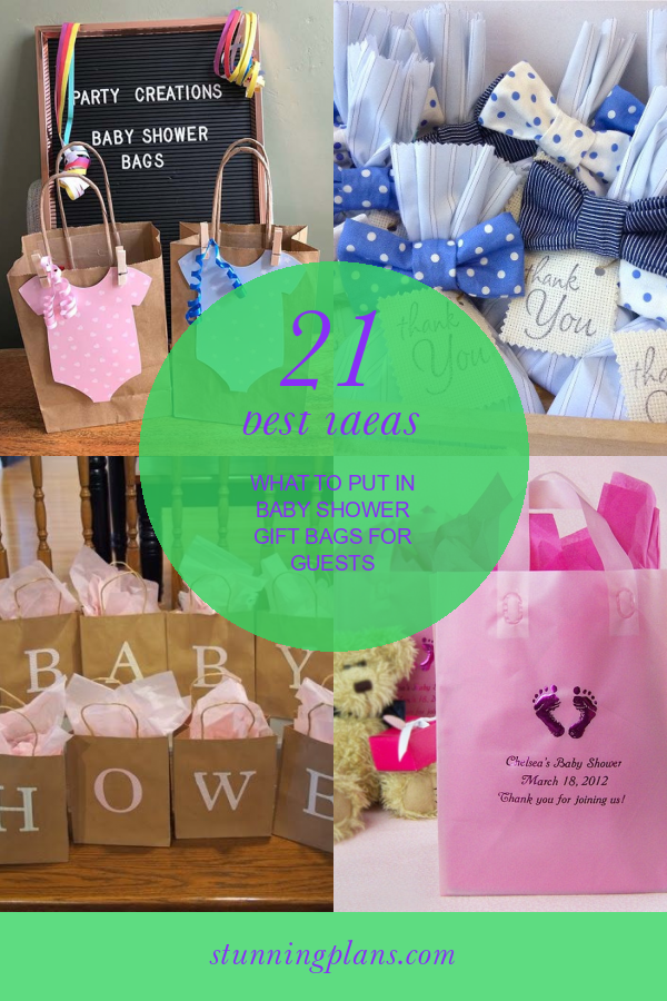 21 Best Ideas What To Put In Baby Shower Gift Bags For Guests Home 